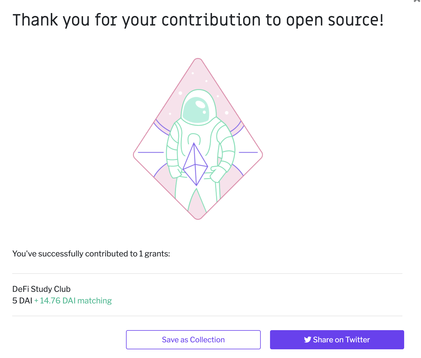 Gitcoin 捐款方法 - Grenade 手榴彈