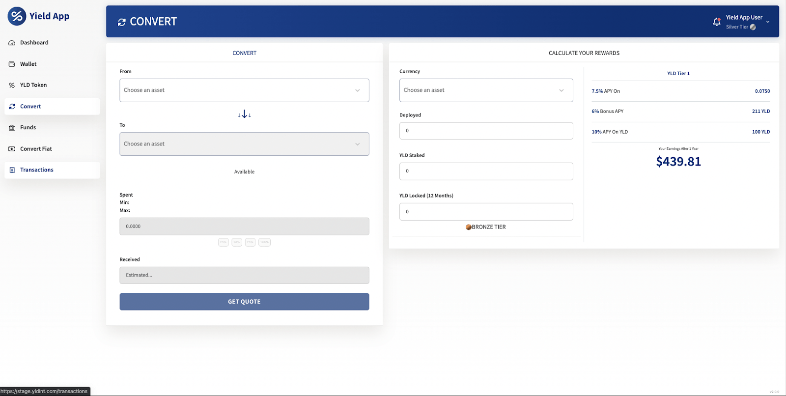 YIELD App V2 內測開始：公布 YLD 質押/鎖倉計畫，全線 Swap 等各項新功能！ - Grenade 手榴彈